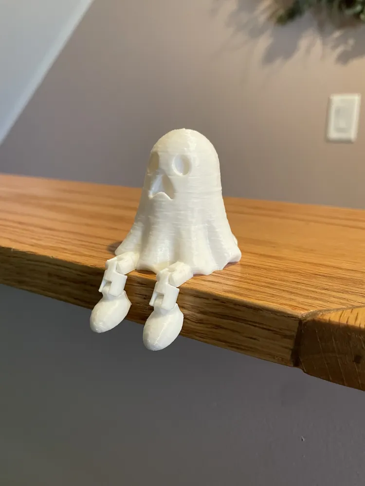 Articulated Halloween Ghost Buddy by Penguino MakerWorld: Download Free ...