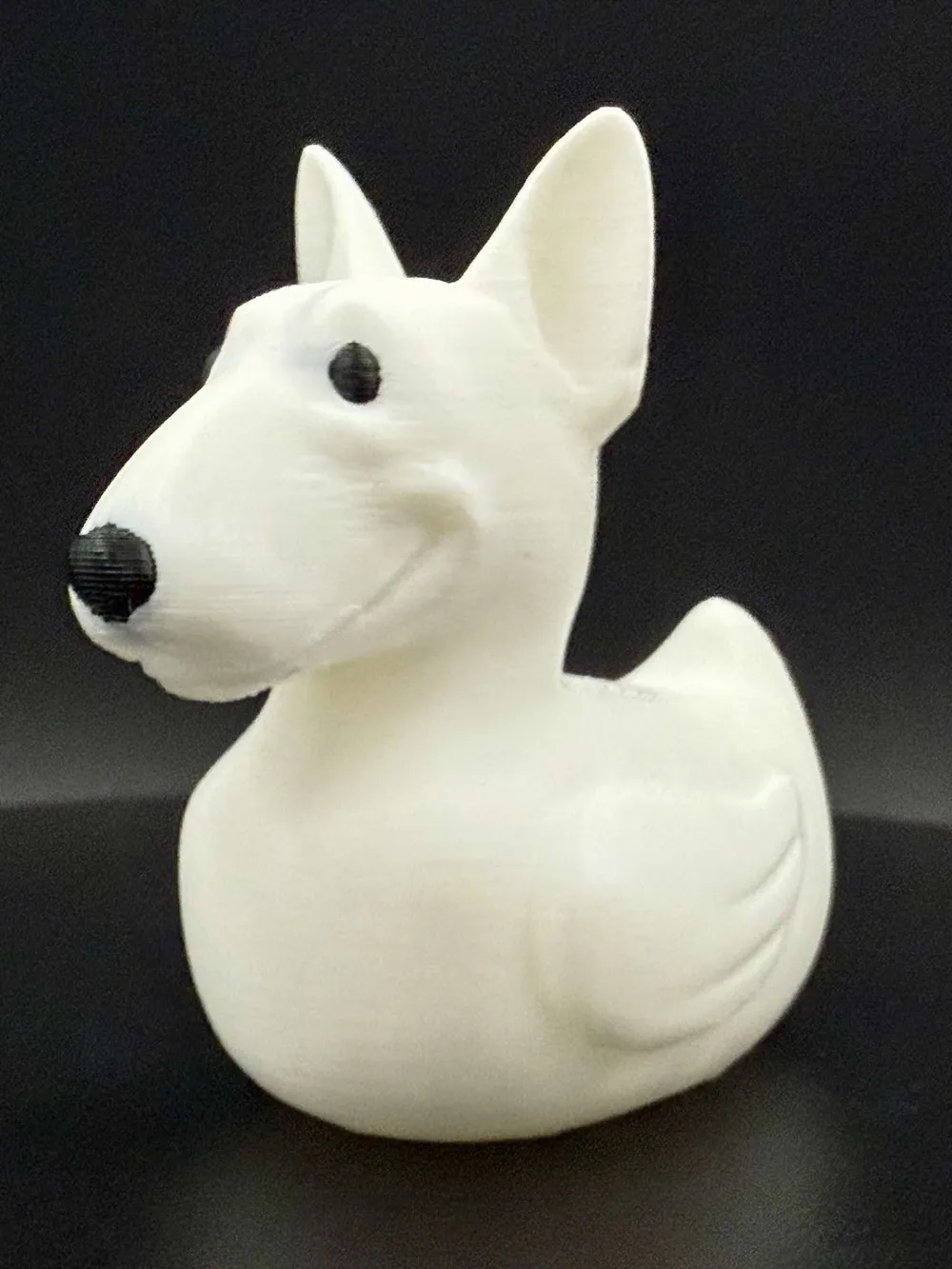 English Bull Terrier Duck - Free 3D Print Model - MakerWorld