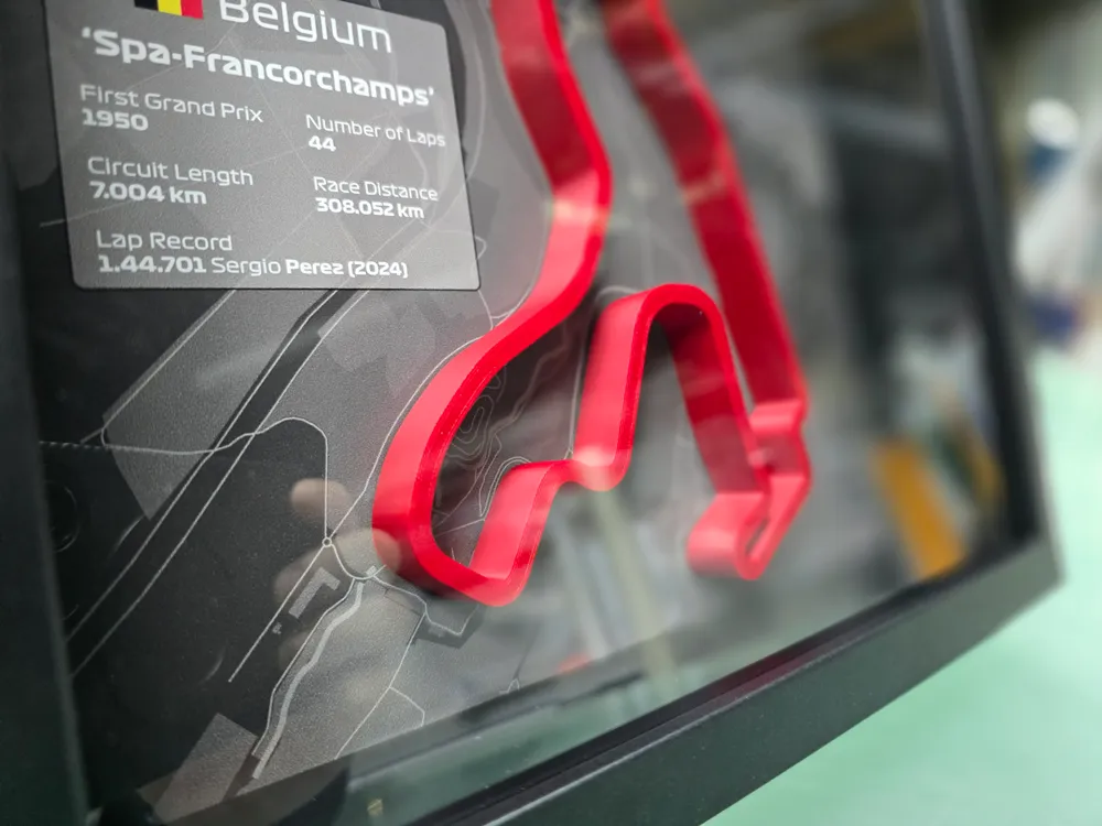Spa-Francorchamps F1 - Free 3D Print Model - MakerWorld