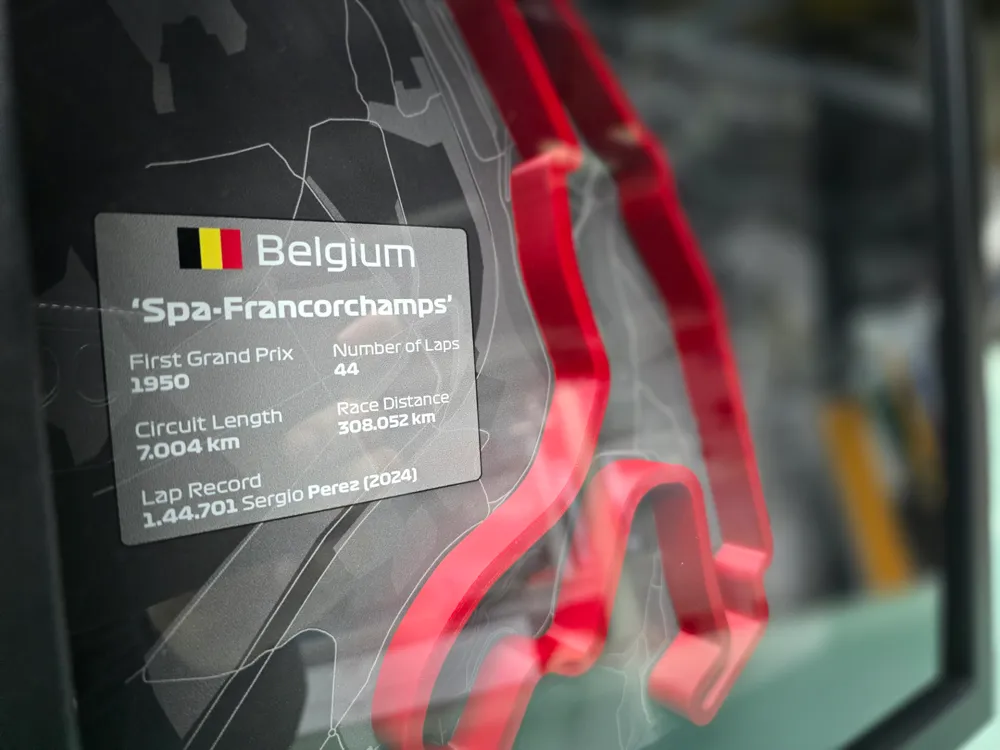 Spa-Francorchamps F1 - Free 3D Print Model - MakerWorld