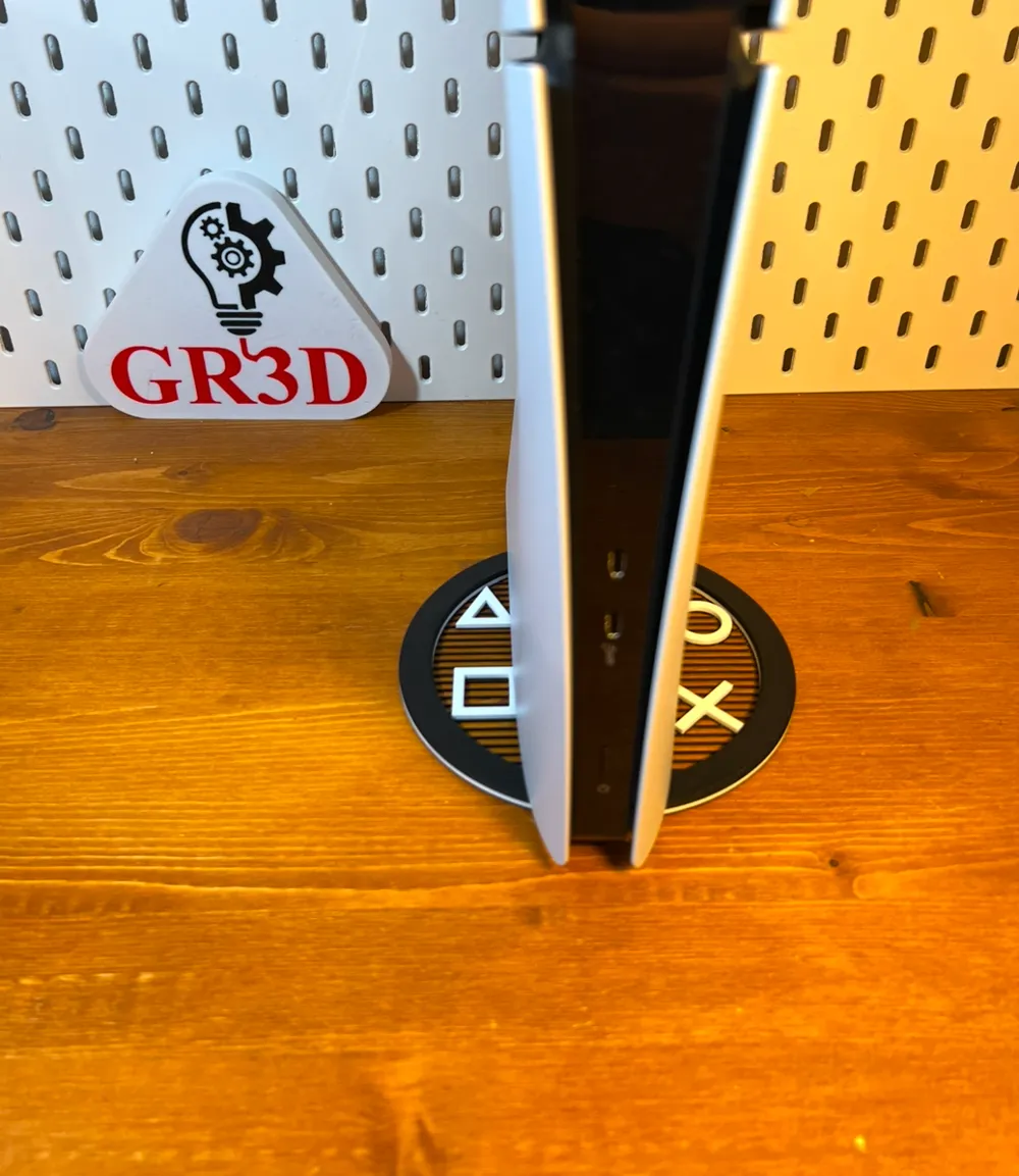 VERTICAL PS5 STAND by Gr3dstampaidee - MakerWorld