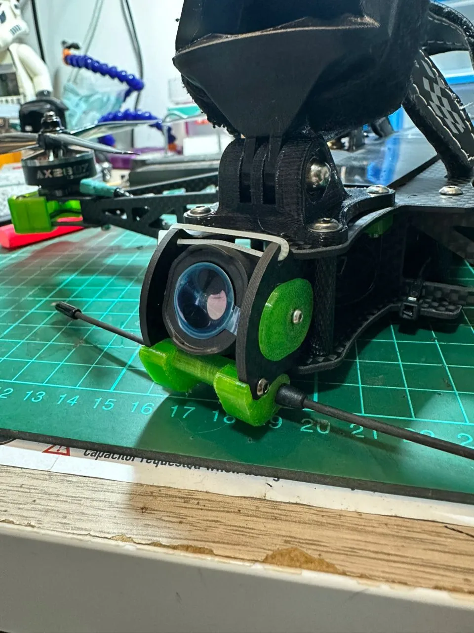 AOS 7 / AOS UL7 Evo Camera Mount for Dji O4 Pro Remixed by FPV Tribe ...