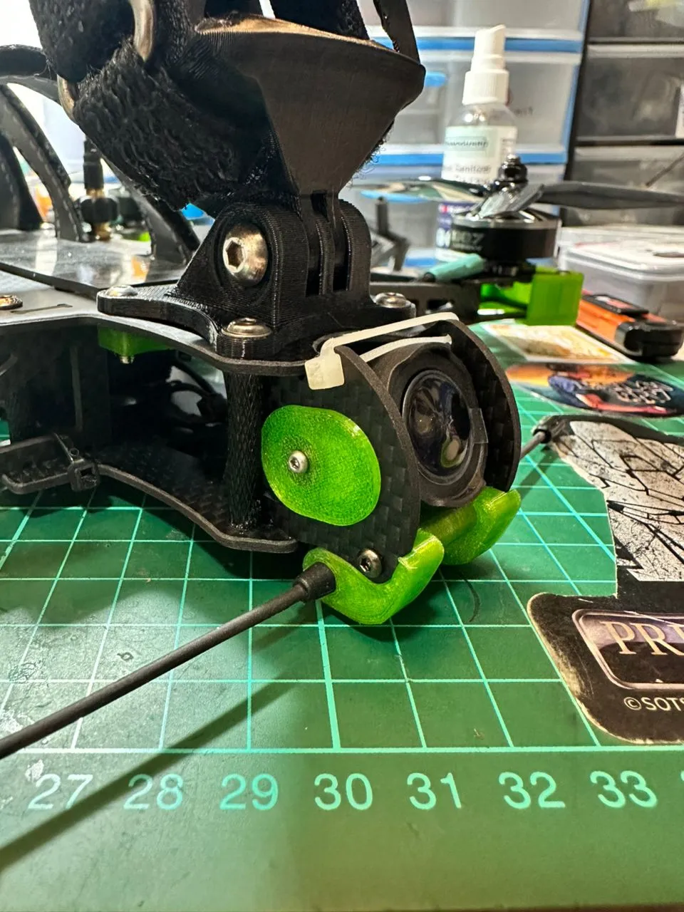 AOS 7 / AOS UL7 Evo Camera Mount for Dji O4 Pro Remixed by FPV Tribe ...