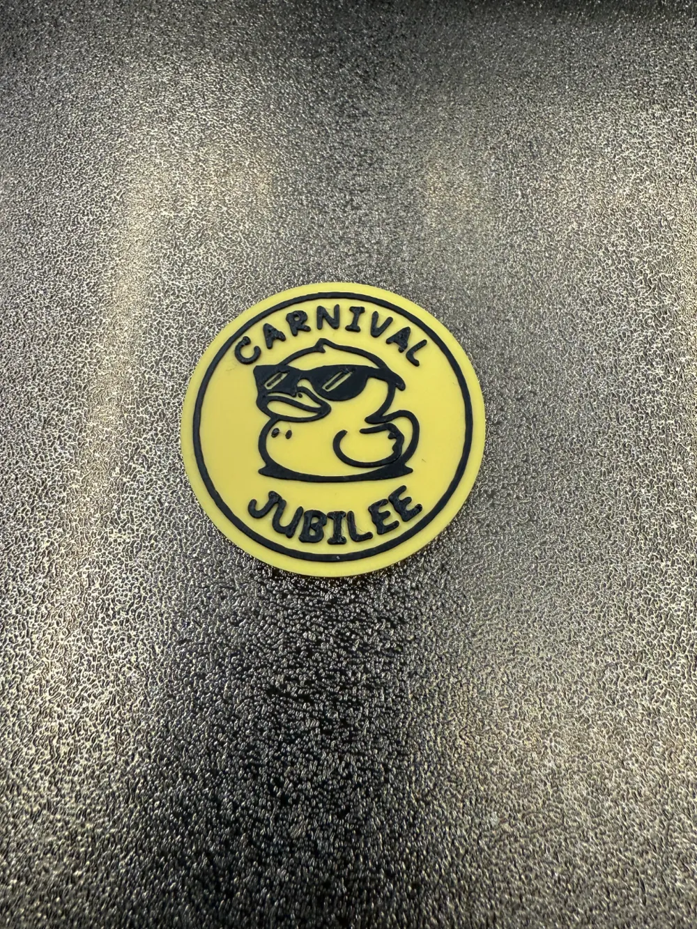 CARNIVAL JUBILEE CRUISE DUCK COIN FOR HIDING by 3Dprinting4fun - MakerWorld