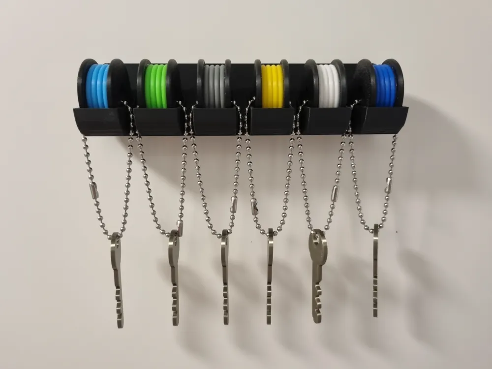 Key Board Filament Spool by Andy_E MakerWorld: Download Free 3D Models