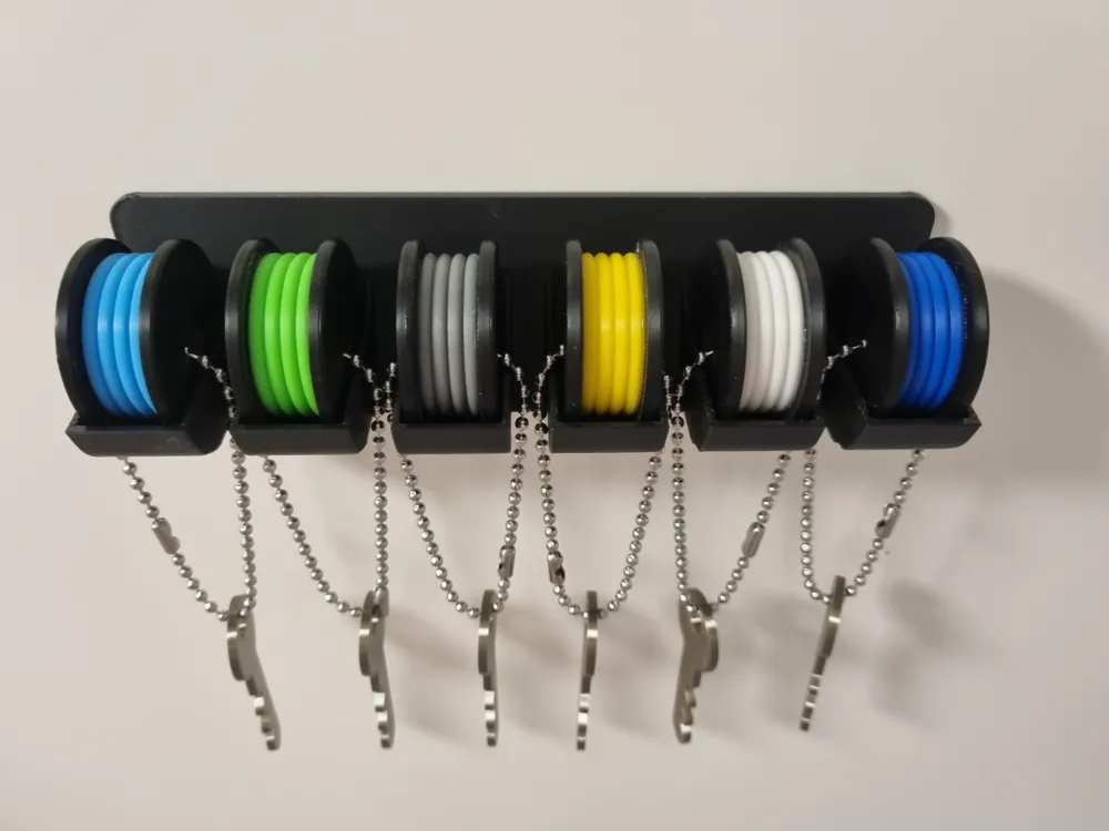 Key Board Filament Spool by Andy_E - MakerWorld