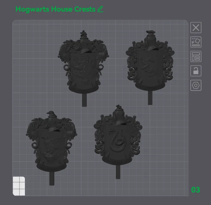 Hogwarts house points System by Luke Wells MakerWorld: Download Free 3D Models