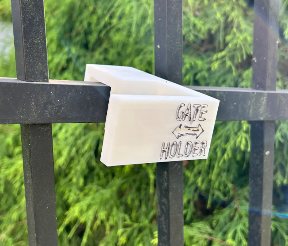 Simple Gate Holder by item4me.com - MakerWorld
