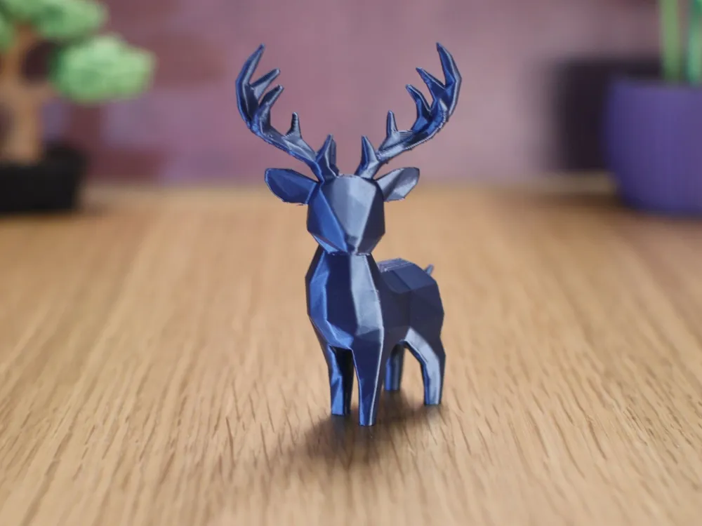 Low-Poly Reindeer - Free 3D Print Model - MakerWorld