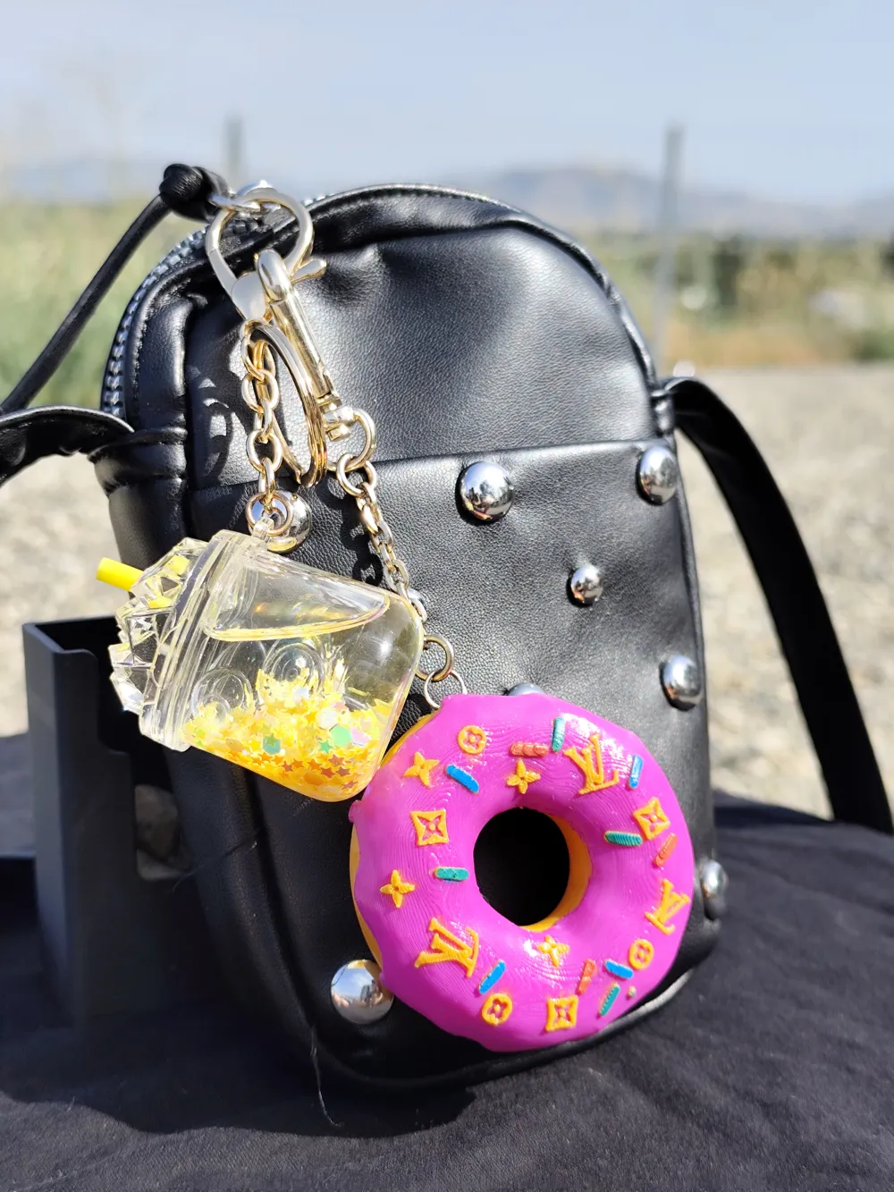 Luxury Donut Keychains – 11 Multicolor Designs - Free 3D Print Model ...