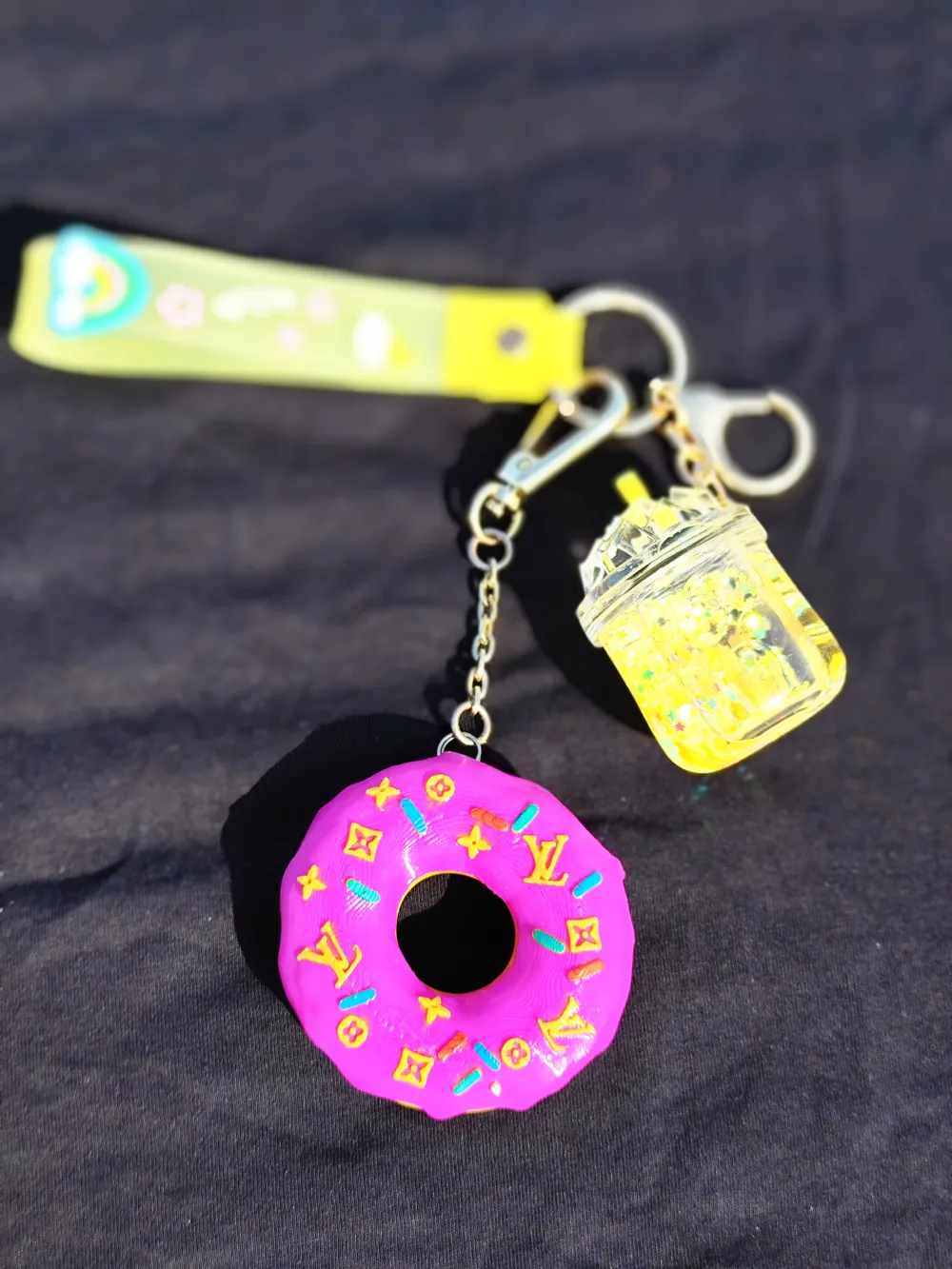 Luxury Donut Keychains – 11 Multicolor Designs - Free 3D Print Model ...
