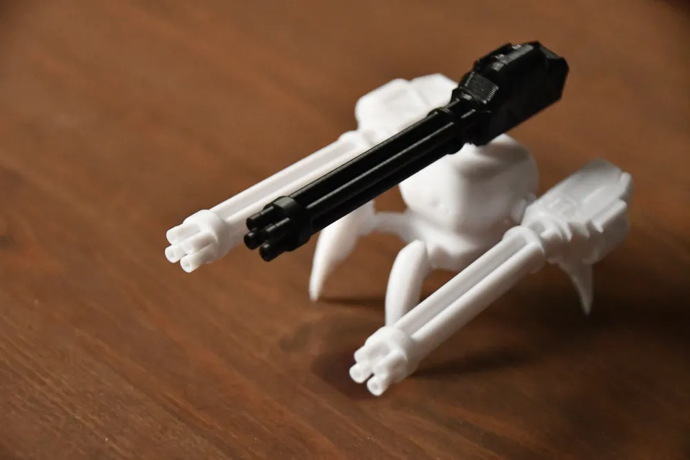 Poseable Mini Mecha Turret by ASTAR - MakerWorld