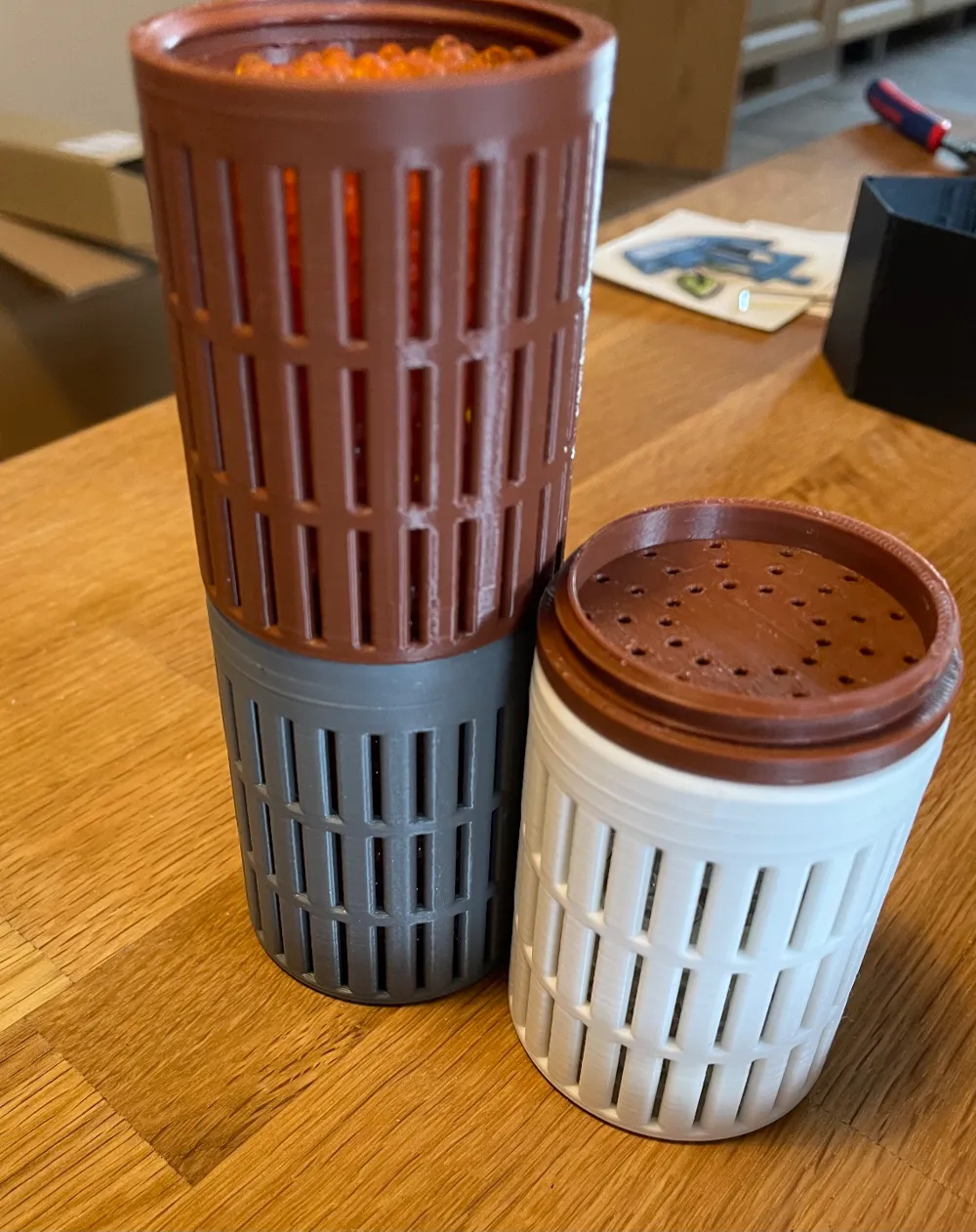 Desiccant container / spool weight by Tom.john98 - MakerWorld