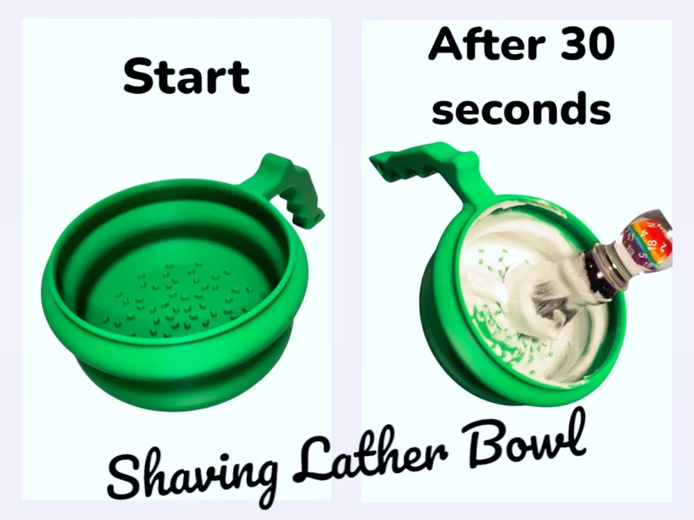 Shaving Lather Bowl by Orangehead - MakerWorld