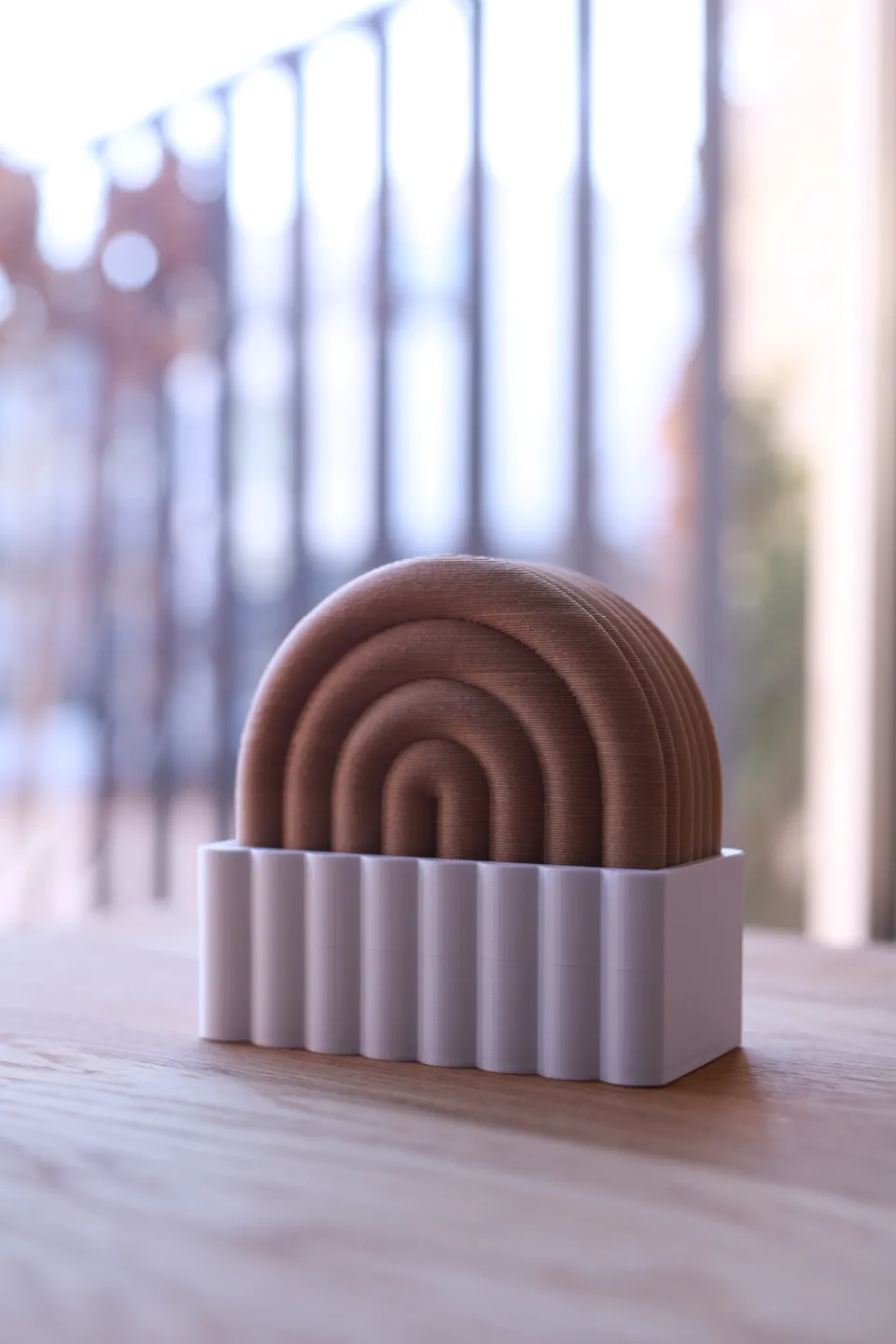 Rainbow-Holder for Rainbow-Coaster (from vlycser) by dilucidus - MakerWorld