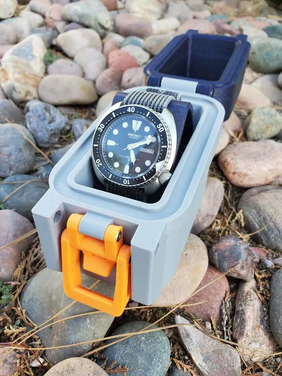 Gridfinity 1x2 Watch Case (12U) Remixed by mystoopidstuff - MakerWorld