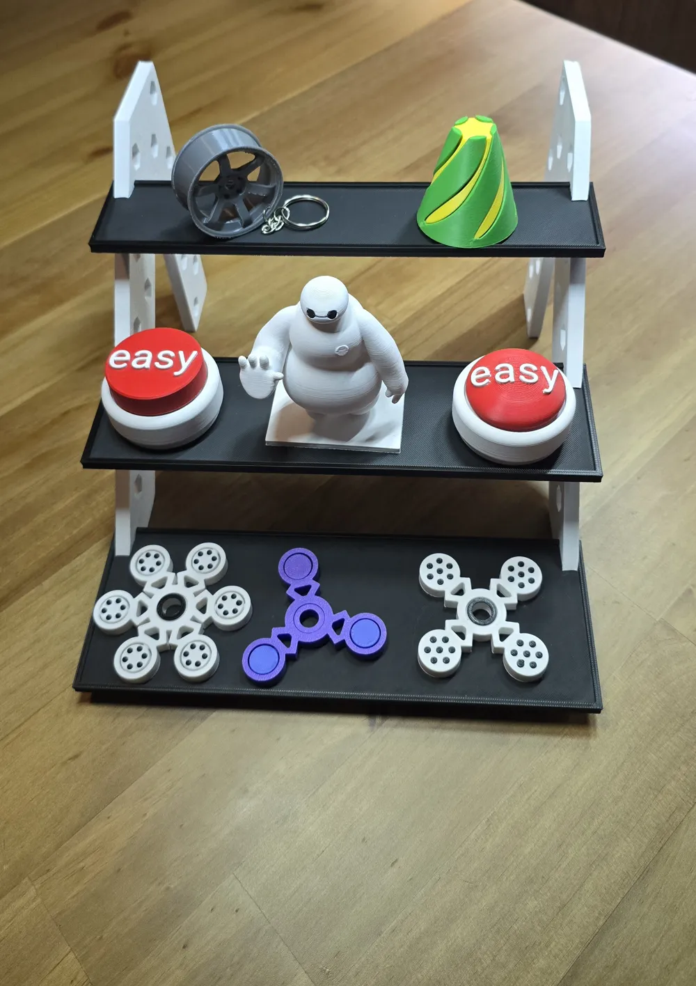 ModStack Display Stand – HexaScatter Series by PrintCraft MakerWorld: Download Free 3D Models