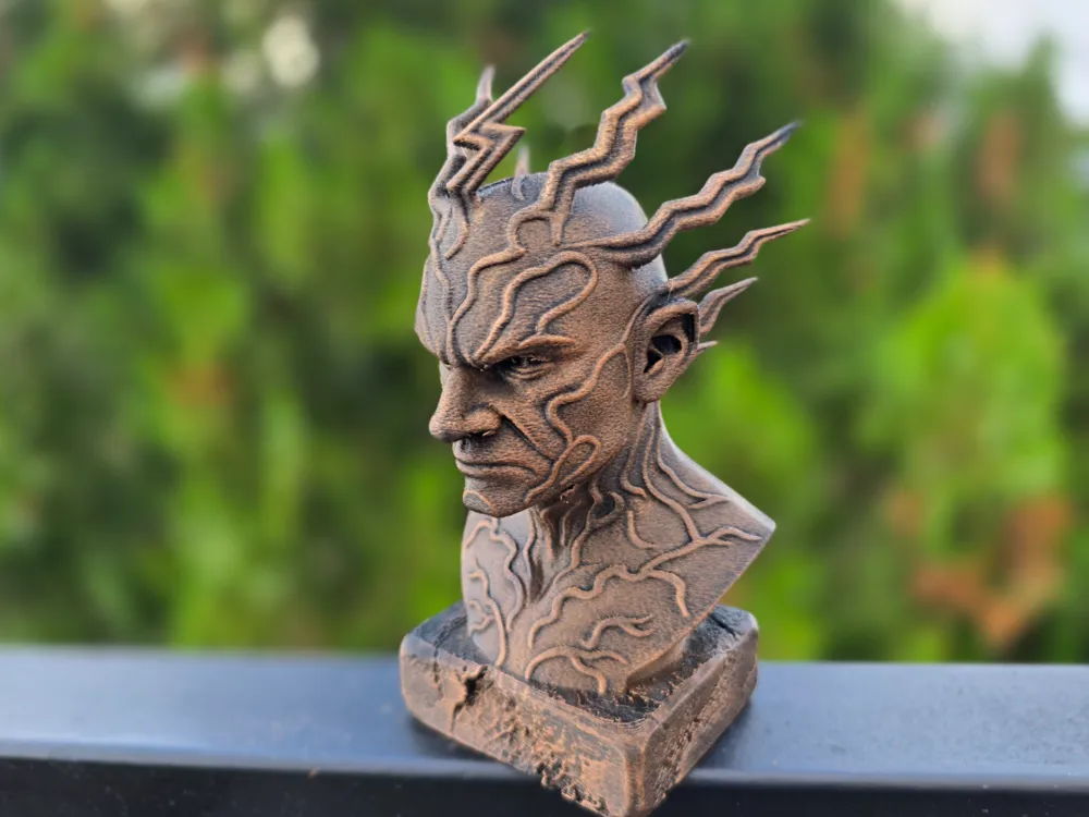 ENERGY ELEMENTAL BUST by Messy_Panda MakerWorld: Download Free 3D Models