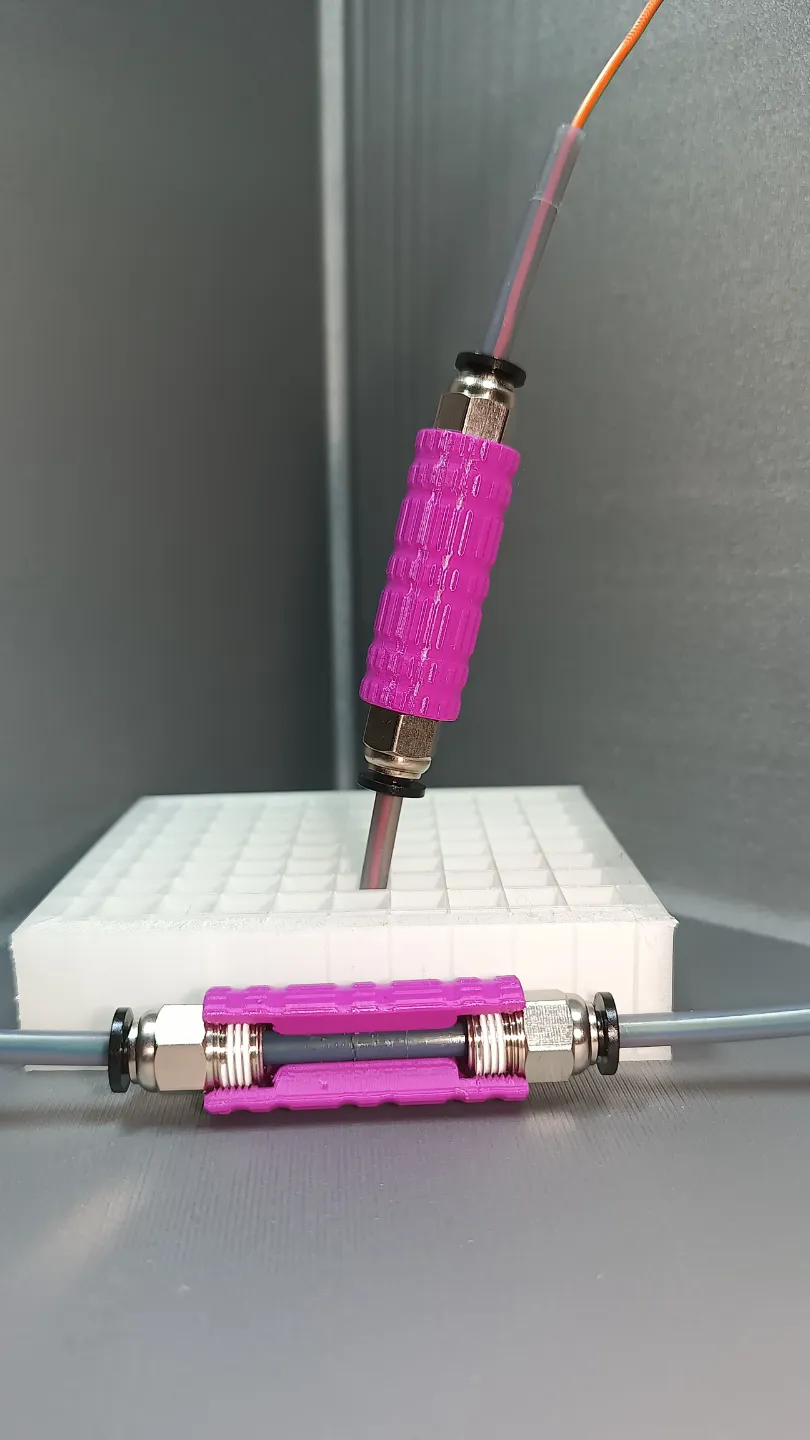 PTFE Tube Connector for 3D Printers Using PC4-M10 by 3D.printing ...