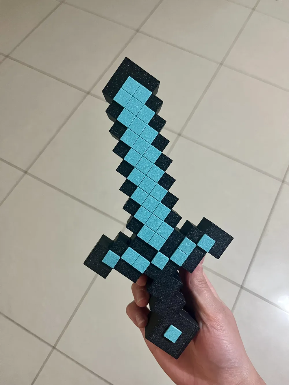 Minecraft Sword - Extendable by LC_3D MakerWorld: Download Free 3D Models