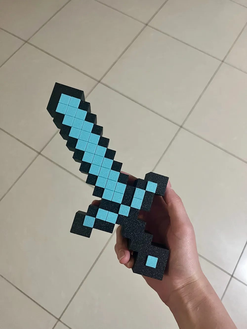 Minecraft Sword - Extendable by LC_3D MakerWorld: Download Free 3D Models