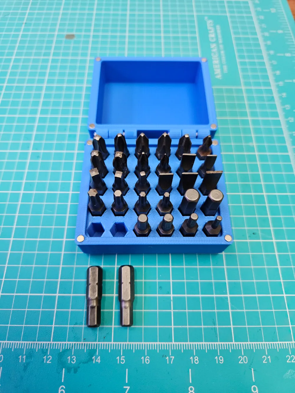 Hex bit storage box - Free 3D Print Model - MakerWorld