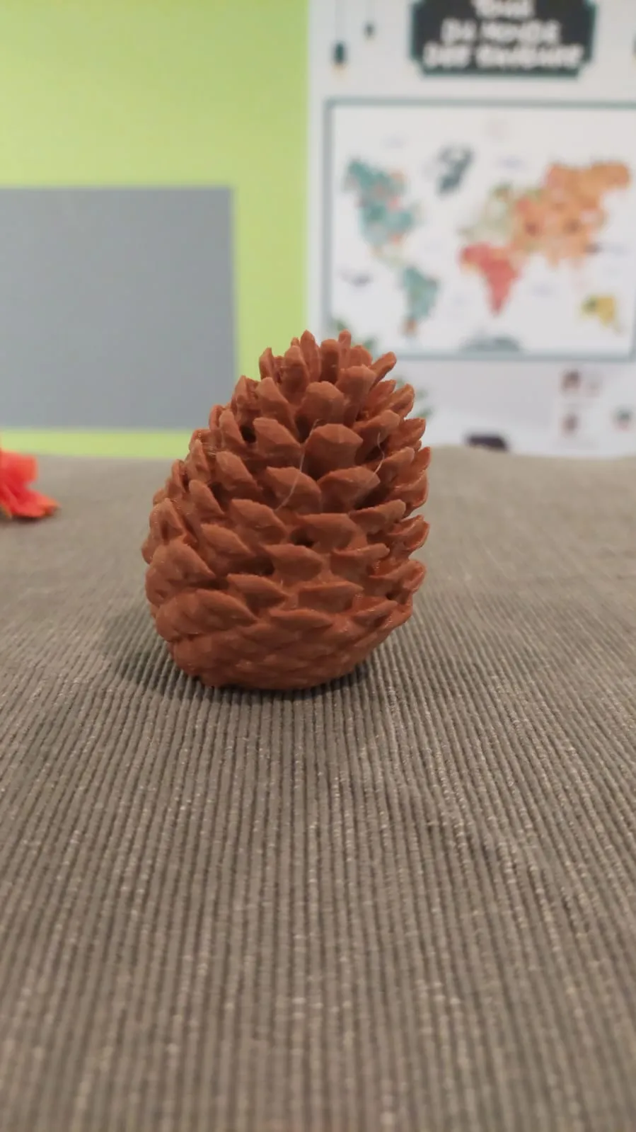 Decorative Pine Cone - V1 - Free 3D Print Model - MakerWorld