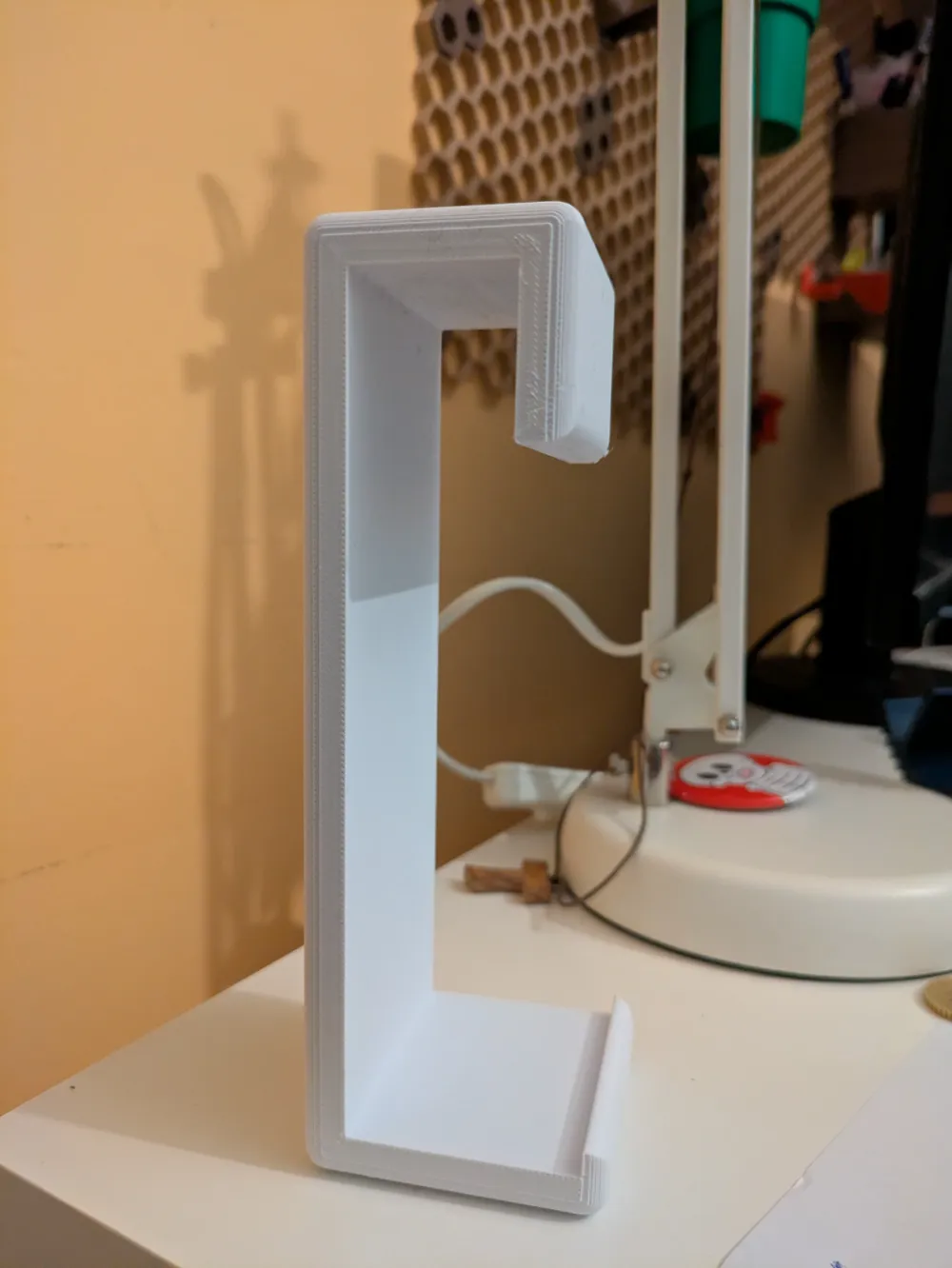 Ikea MALM Desk Cable Organizer Hook by Rattlhead - MakerWorld