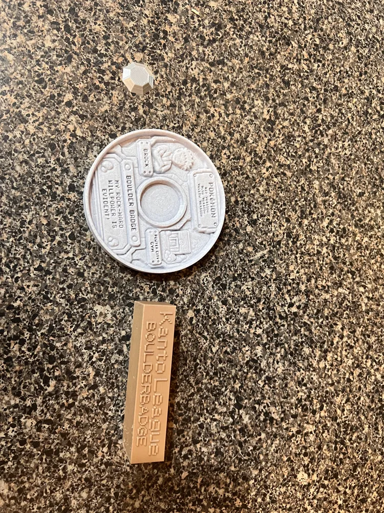 Présentoir de collection du Badge Roche magnétique Pokémon - Modèle d ...