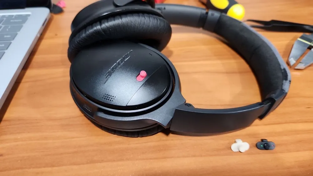 Bose QC35 Replacement Switch by BC Labs MakerWorld: Download Free 3D Models