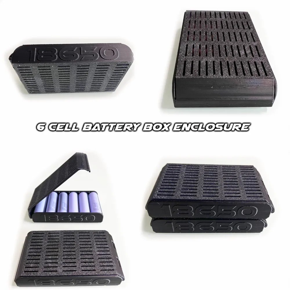 Li-Ion 18650 battery box by DKdevt - MakerWorld