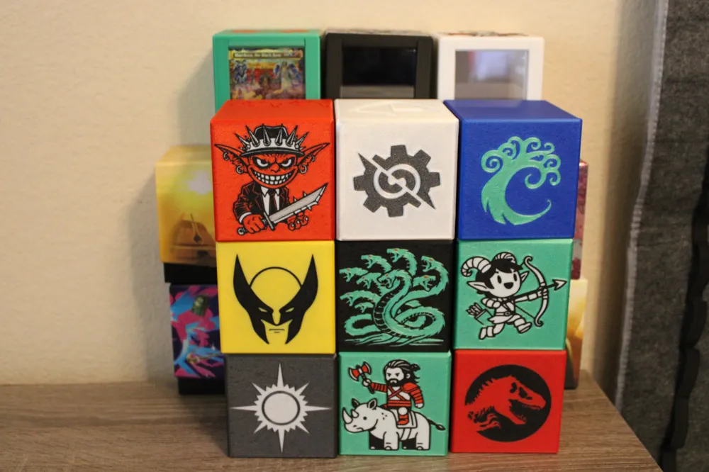 MTG EDH Commander Showcase Deck Box - Base Model by Westly MakerWorld ...