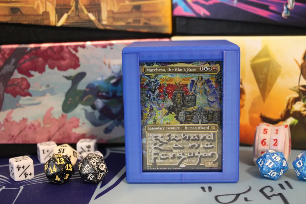 MTG EDH Commander Showcase Deck Box - Base Model by Westly MakerWorld: Download Free 3D Models