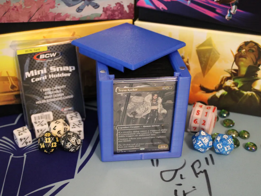 MTG EDH Commander Showcase Deck Box - Base Model by Westly MakerWorld ...