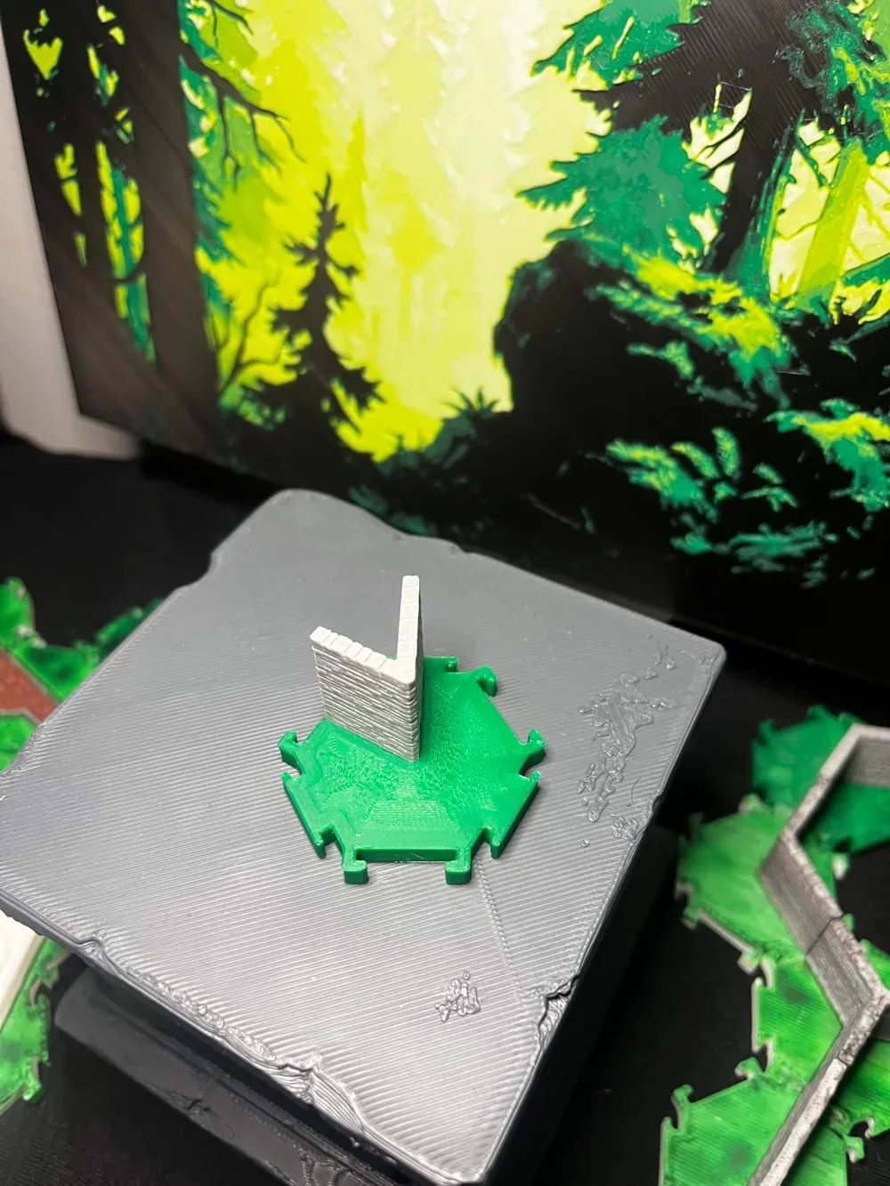 V1 HexaRealms: Simple Walls (3/23-Piece Set) - Free 3D Print Model ...