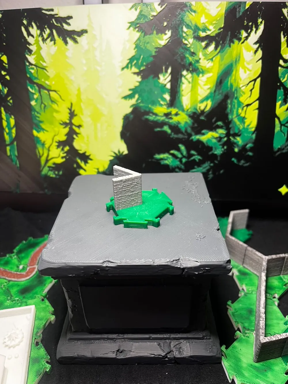 V1 HexaRealms: Simple Walls (3/23-Piece Set) - Free 3D Print Model ...