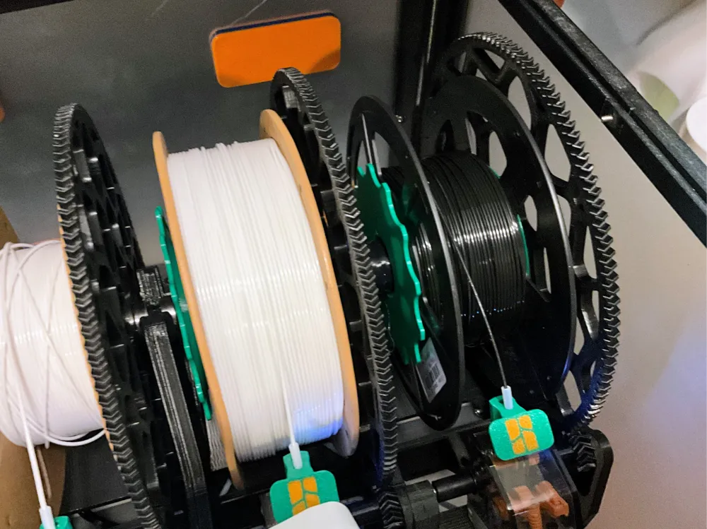 Python AMS Universal Spool Holder - Sunlu, etc Remixed by Man of ...
