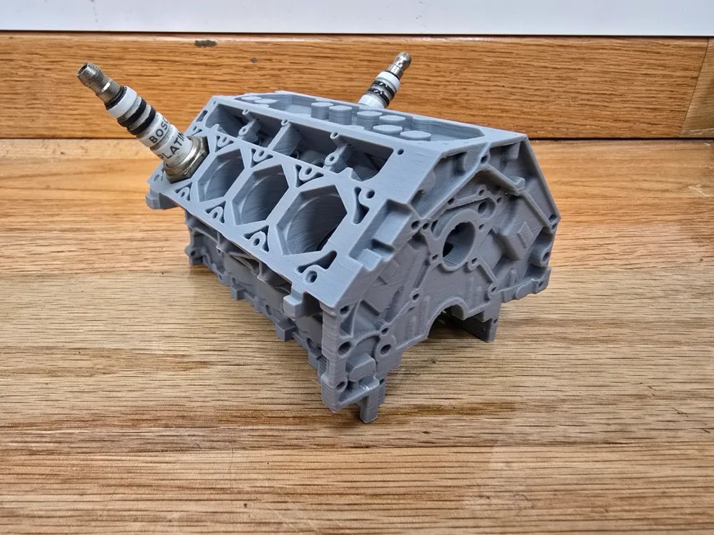 LS3 Block Spark Plug Holder (Fits 5/8s hex plugs) by GetPoached ...