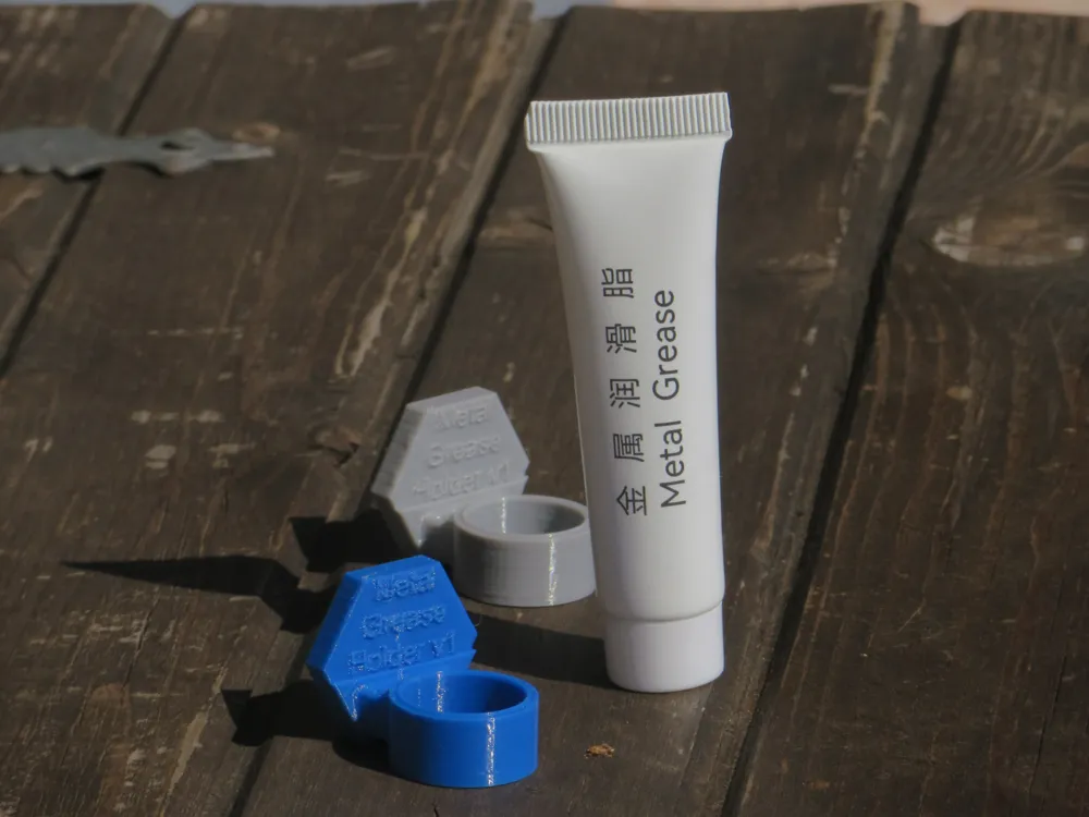Metal grease tube holder for Creality K1 K1C by emachestnut MakerWorld ...