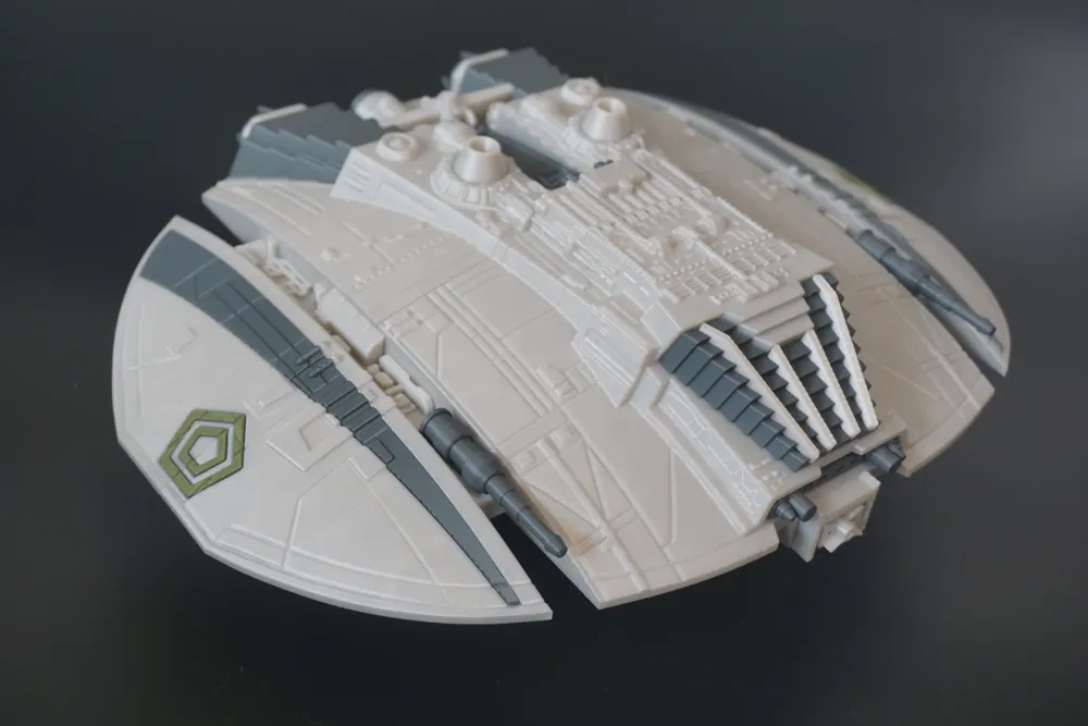 Cylon Raider - Free 3D Print Model - MakerWorld