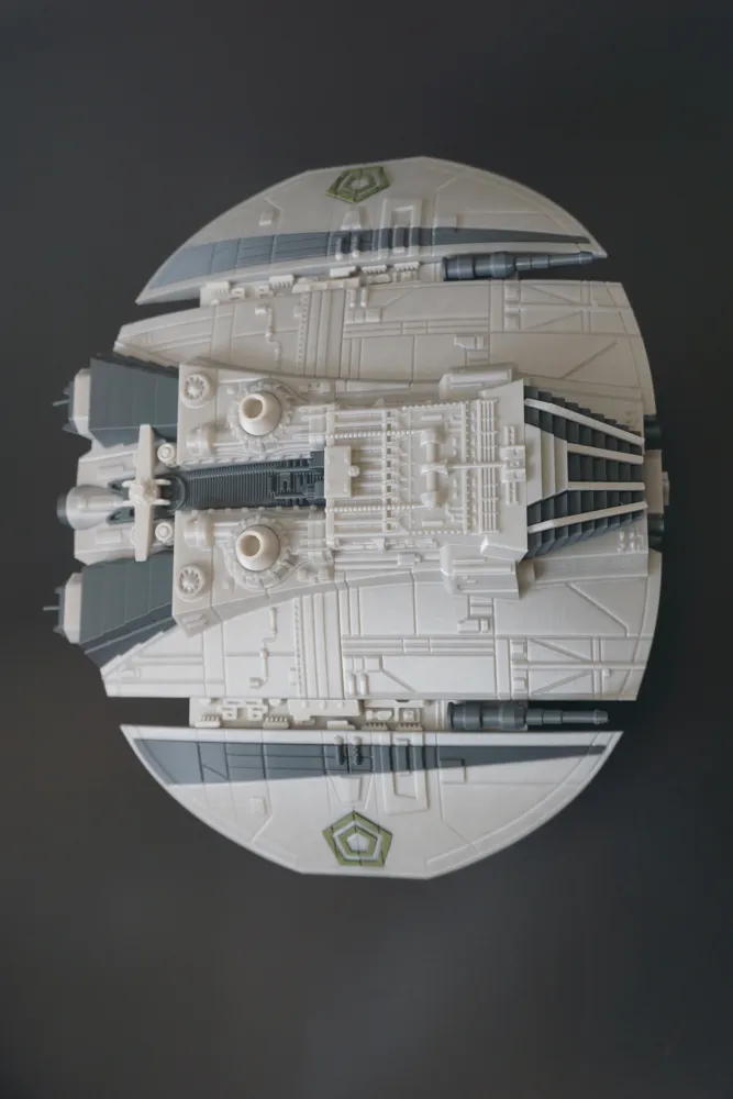 Cylon Raider - Free 3D Print Model - MakerWorld