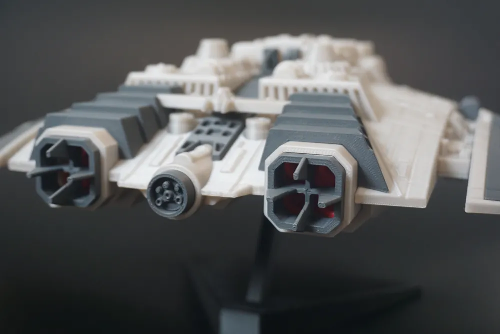 Cylon Raider - Free 3D Print Model - MakerWorld