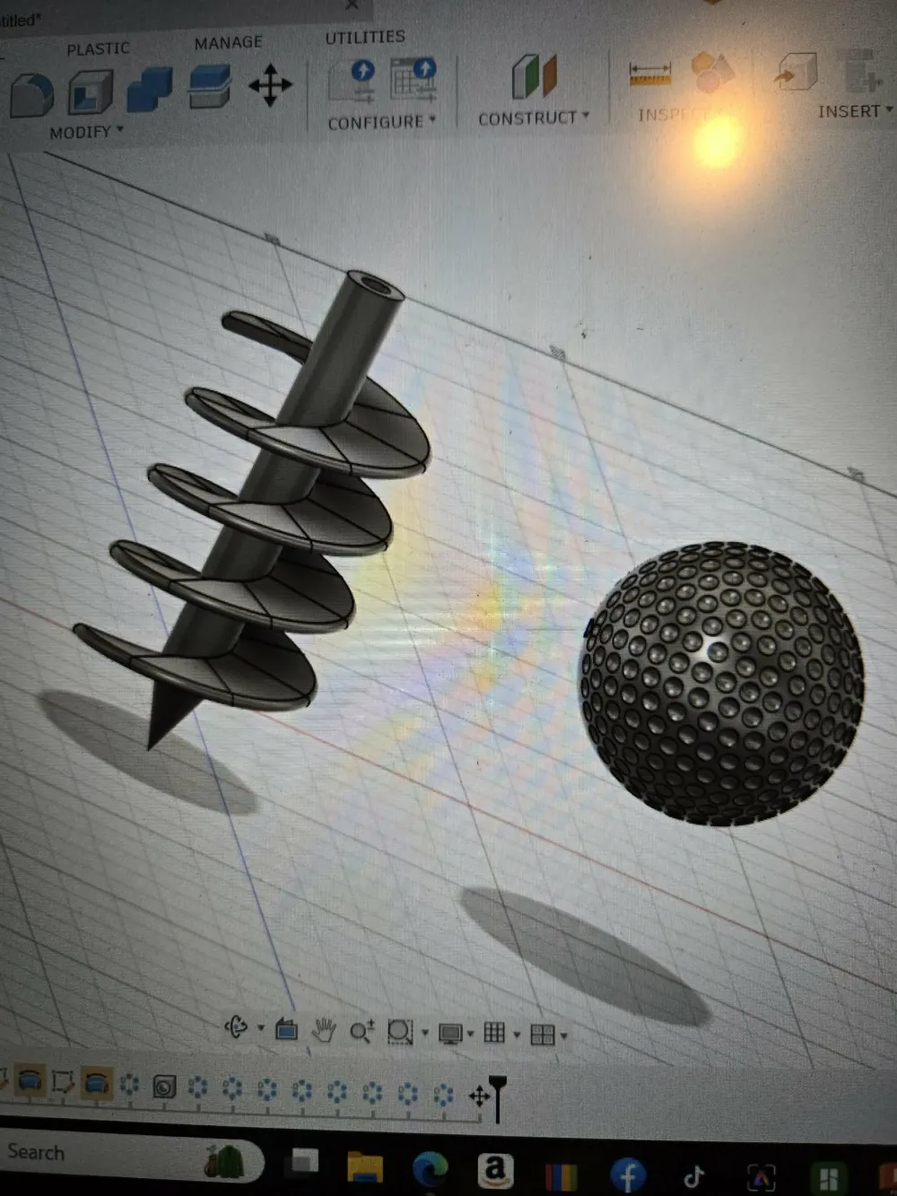Prank staked golf ball - Free 3D Print Model - MakerWorld