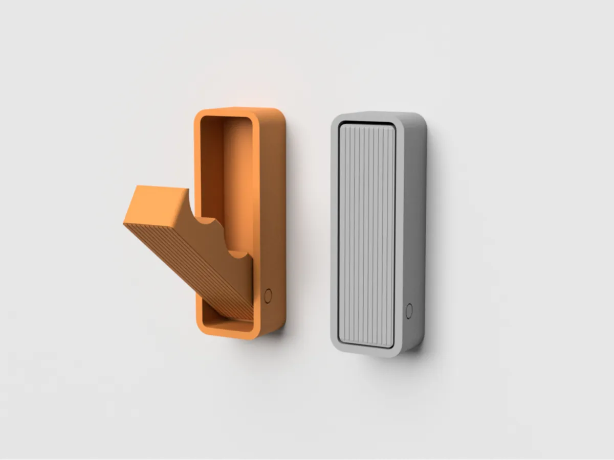 Modern Foldable Direct Print Wall Hook - Free 3D Print Model - MakerWorld