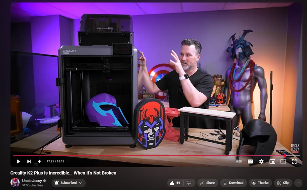 Magnet Man Head Light Box (Seen on Uncle Jesse YT) by On Points Designs - MakerWorld