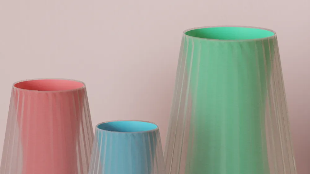 Two tone Vase Mode. Multi Colour Single Extruder - Free 3D Print Model ...