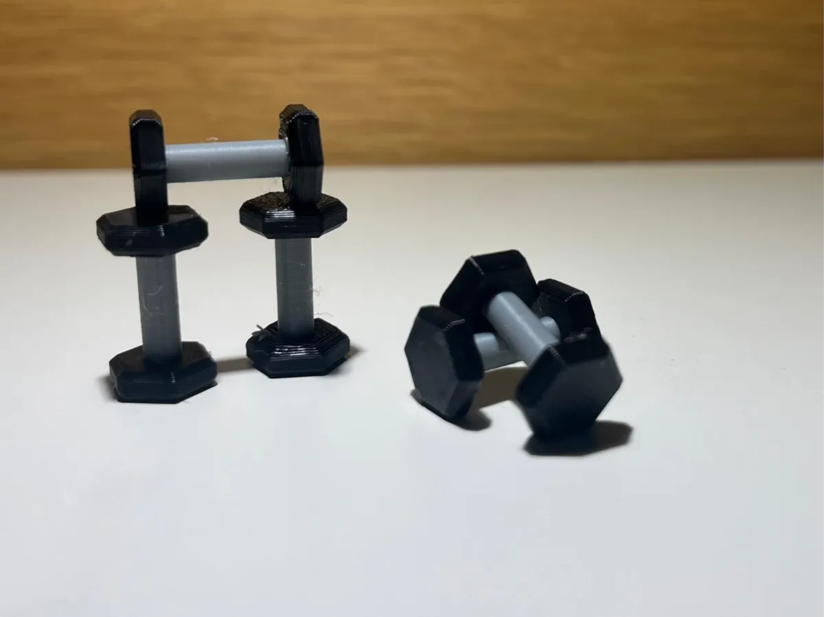 Dumbbel Minatare No AMS by Foixtra MakerWorld: Download Free 3D Models