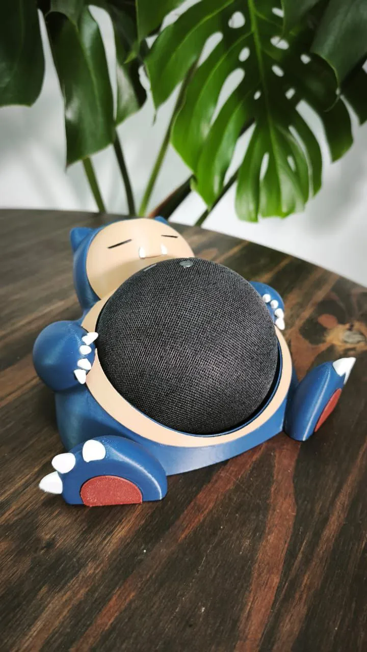 Snorlax Echo Dot 4 e 5 by Andreleiti MakerWorld: Download Free 3D Models