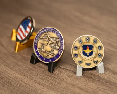 Single Challenge Coin Display by altair3d MakerWorld: Download Free 3D ...