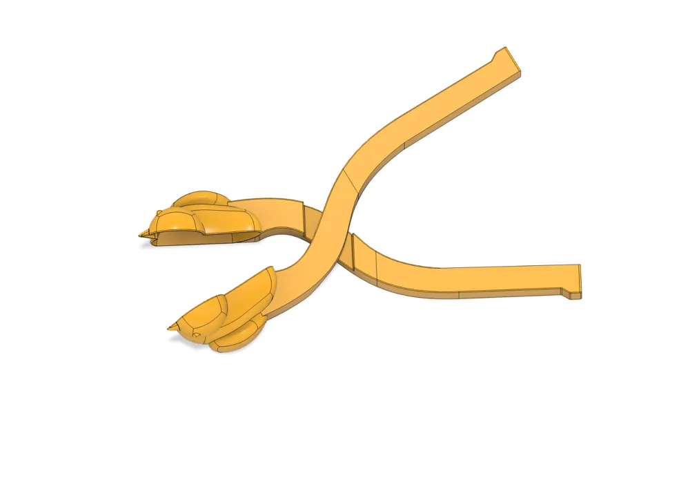 Snow duck Tongs by jjin_mandu - MakerWorld